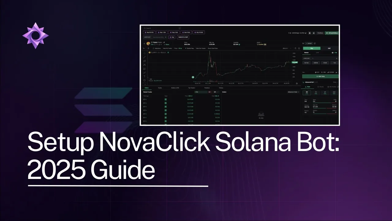 Nova Click - Best Solana Bot & Extension for Memecoin Trading